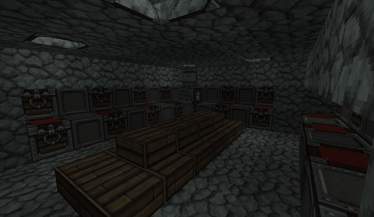 Underground Swimming Pool Area Minecraft Map