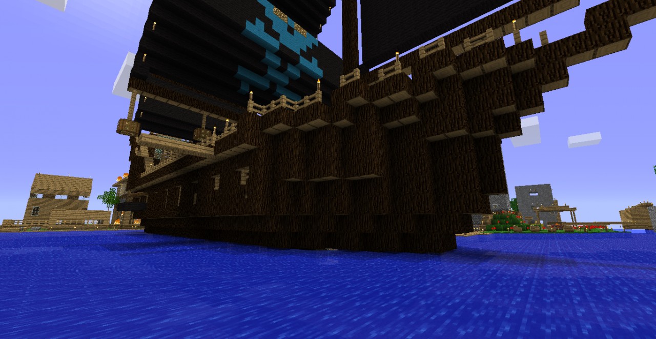 Pirate ship Minecraft Map