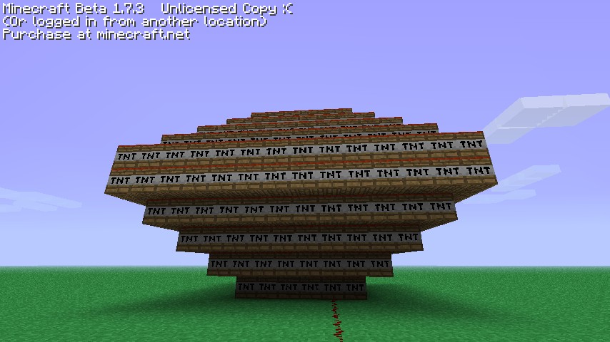 Ball o TNT (blow it up!) Minecraft Map