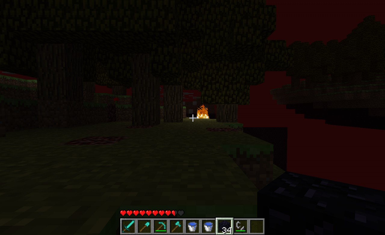 A new kinda nether Minecraft Map