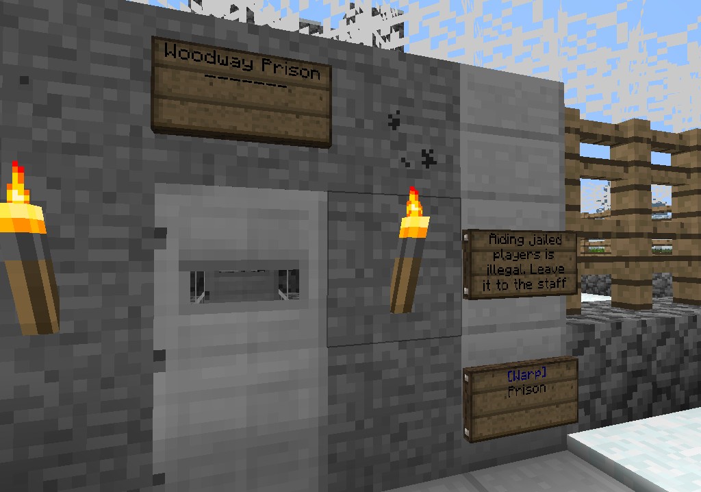 North Woodway Prison Minecraft Map