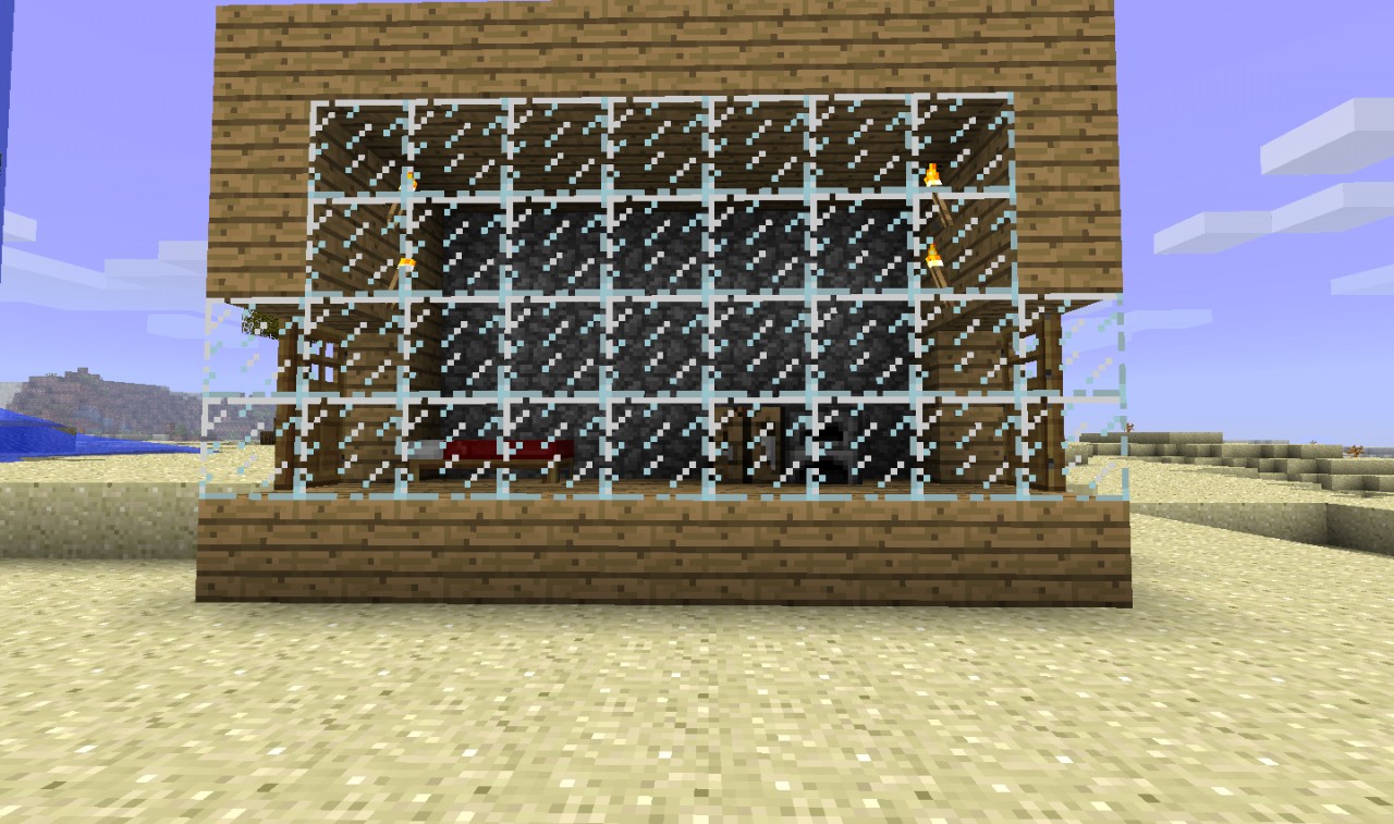 Terraria style House Minecraft Map