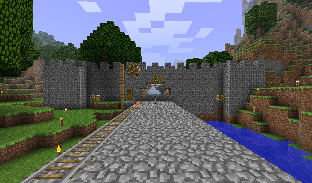 Mountain Town Minecraft Map