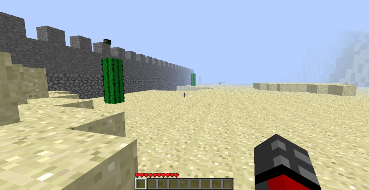 A small fort I made with the castle defense mod Minecraft Map