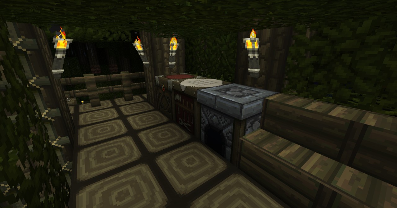 Forrest Cottage/House Minecraft Map