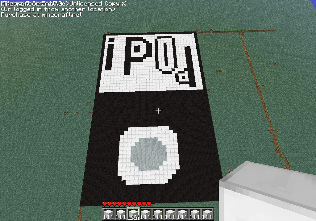 ipod Minecraft Map