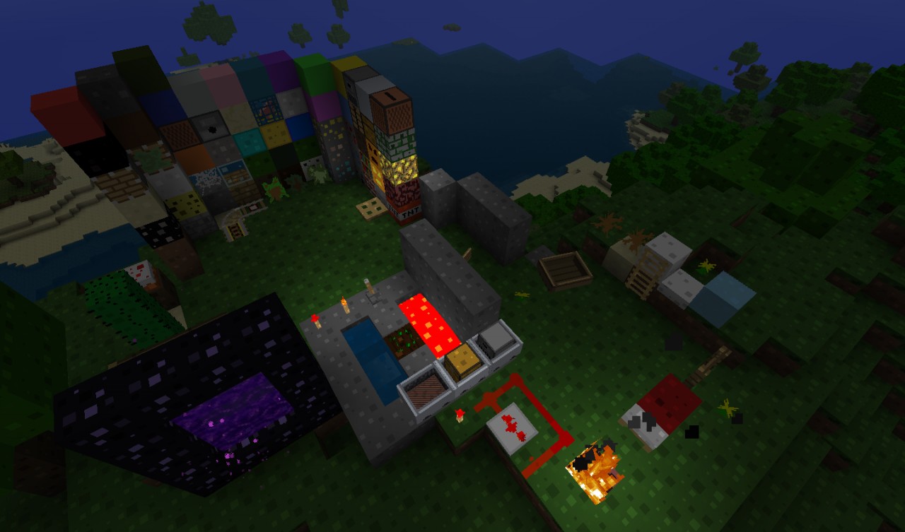 Texture Pack Display Minecraft Map