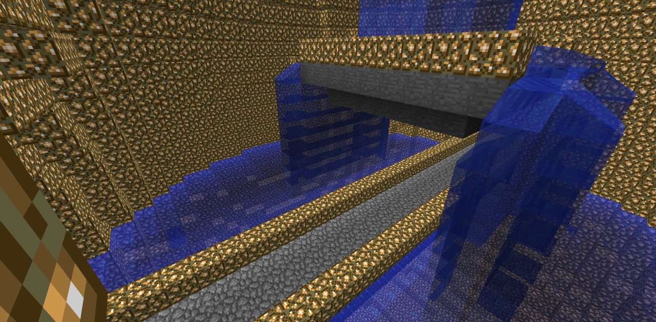 Glowstone WaterSphere Minecraft Map