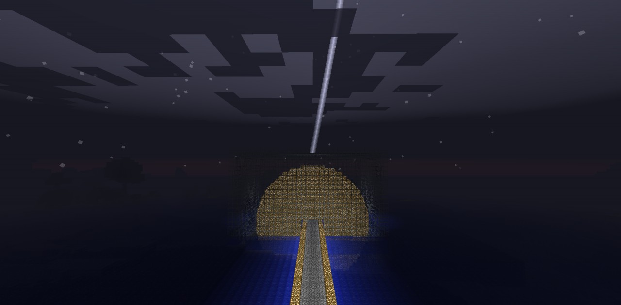 Glowstone WaterSphere Minecraft Map