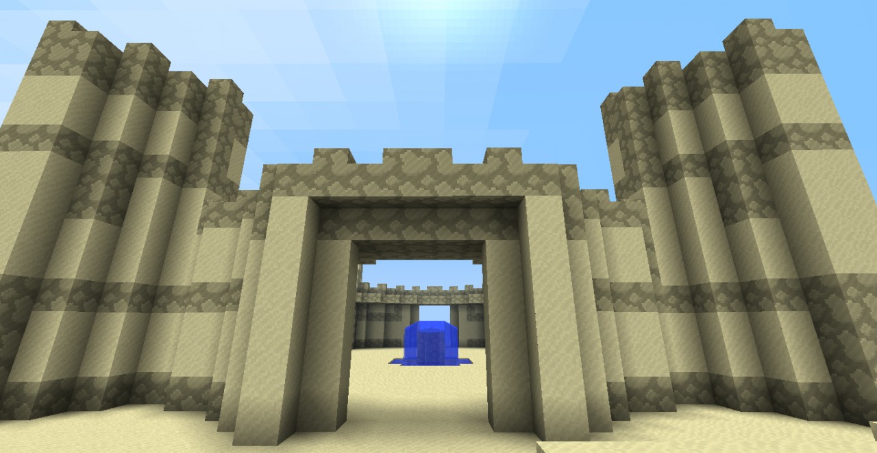 Sand Castle Minecraft Map