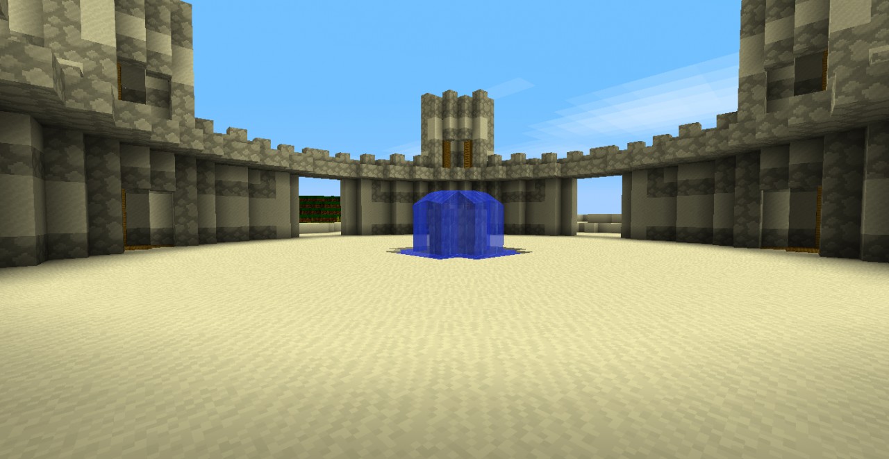 Sand Castle Minecraft Map