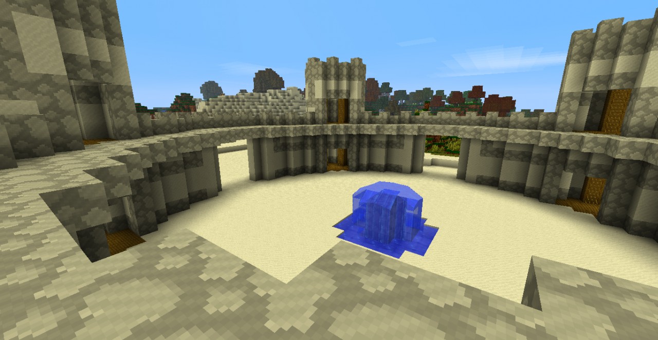 Sand Castle Minecraft Map
