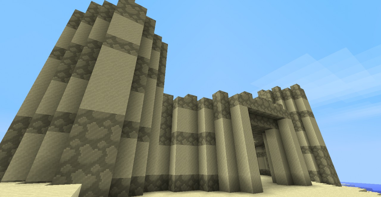 Sand Castle Minecraft Map