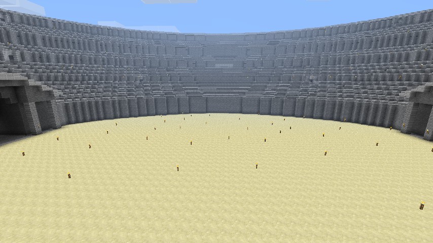 Roman Colleseum Minecraft Map