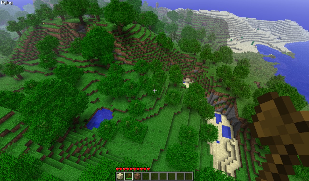 its my best ever randomly generated world Minecraft Map