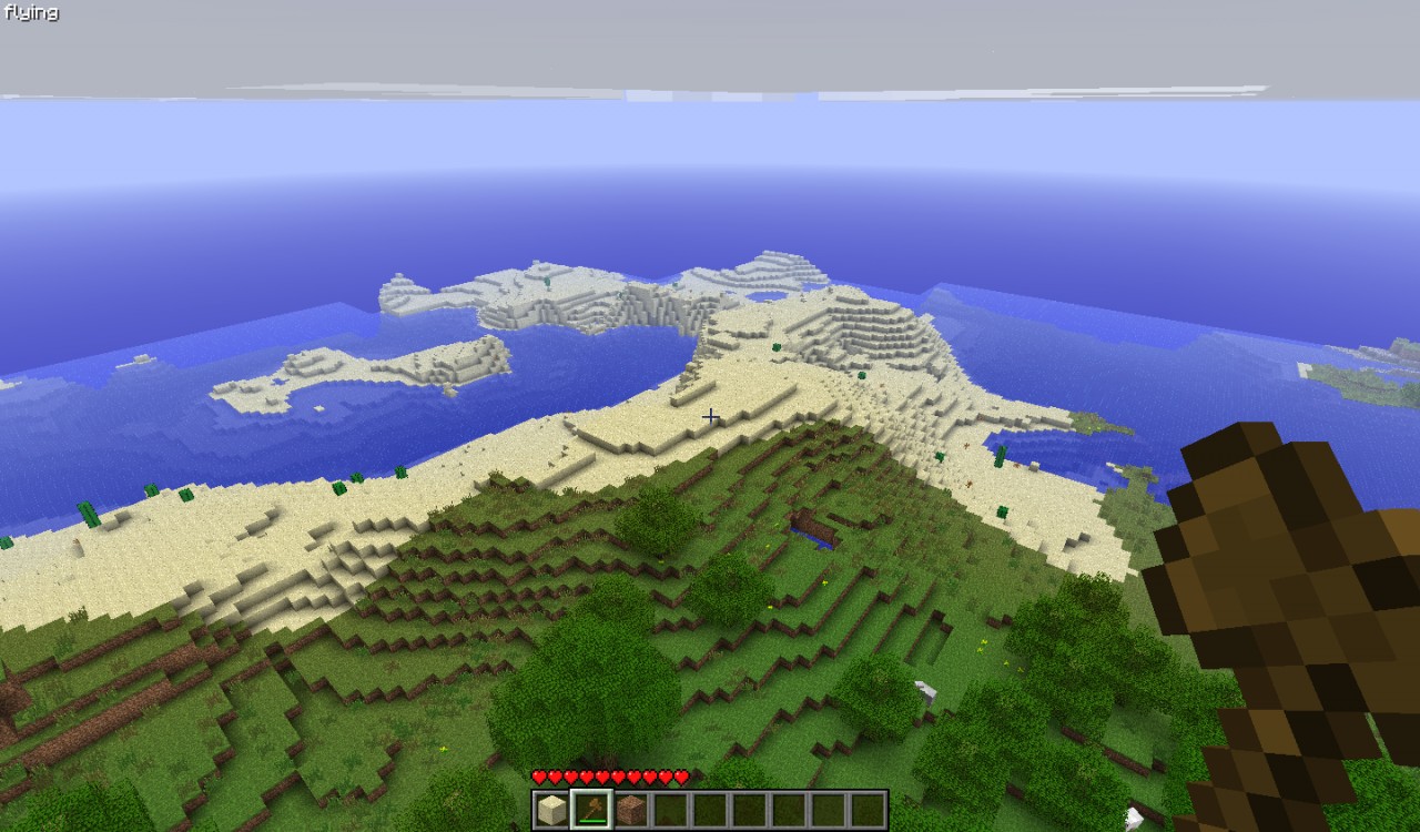 its my best ever randomly generated world Minecraft Map