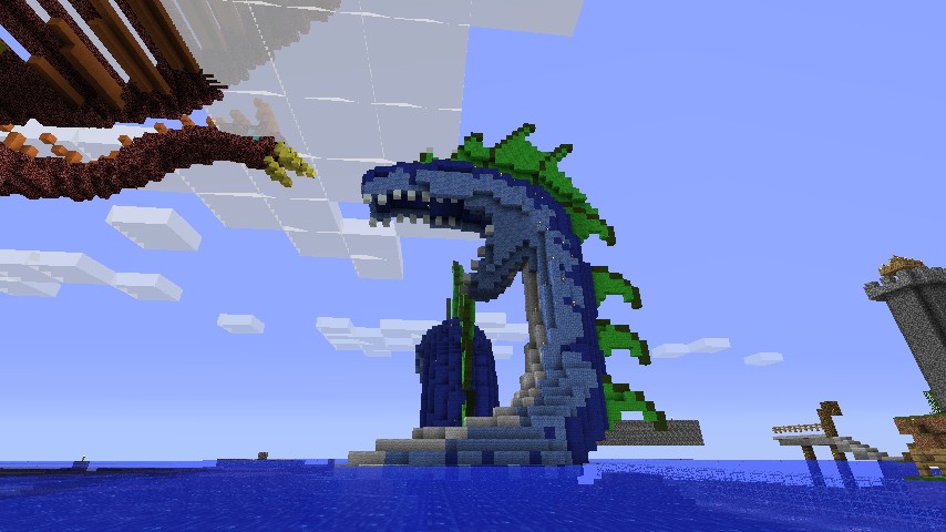 Blue Serpent Minecraft Map