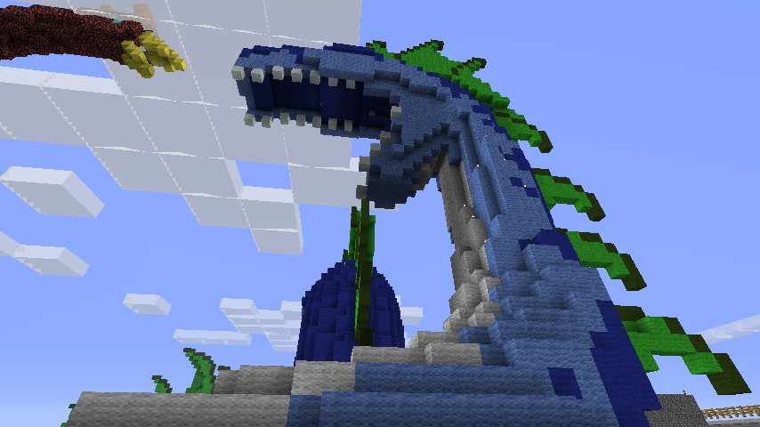 Blue Serpent Minecraft Map