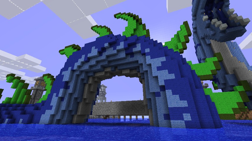 Blue Serpent Minecraft Map