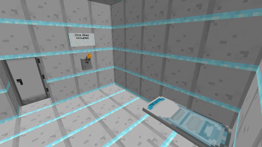 Aperture Relaxation Center Hotel Minecraft Map