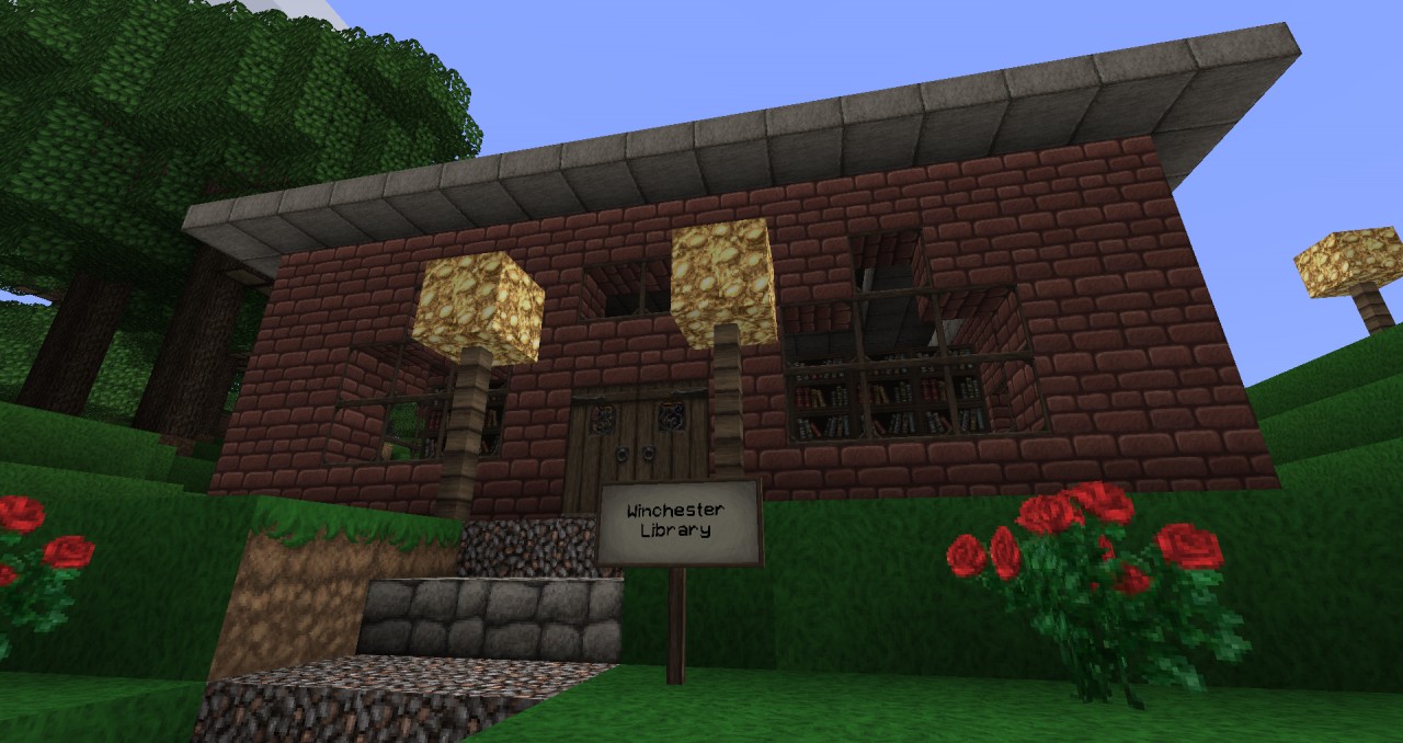 Public Library Minecraft Map