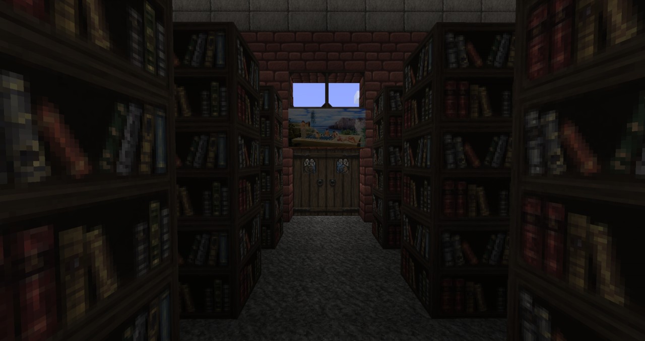 Public Library Minecraft Map
