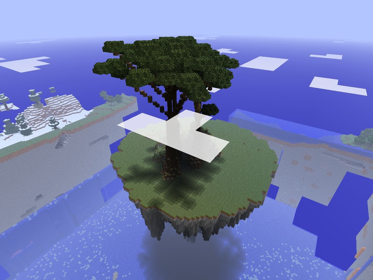 LargeFlotingIsland Minecraft Map