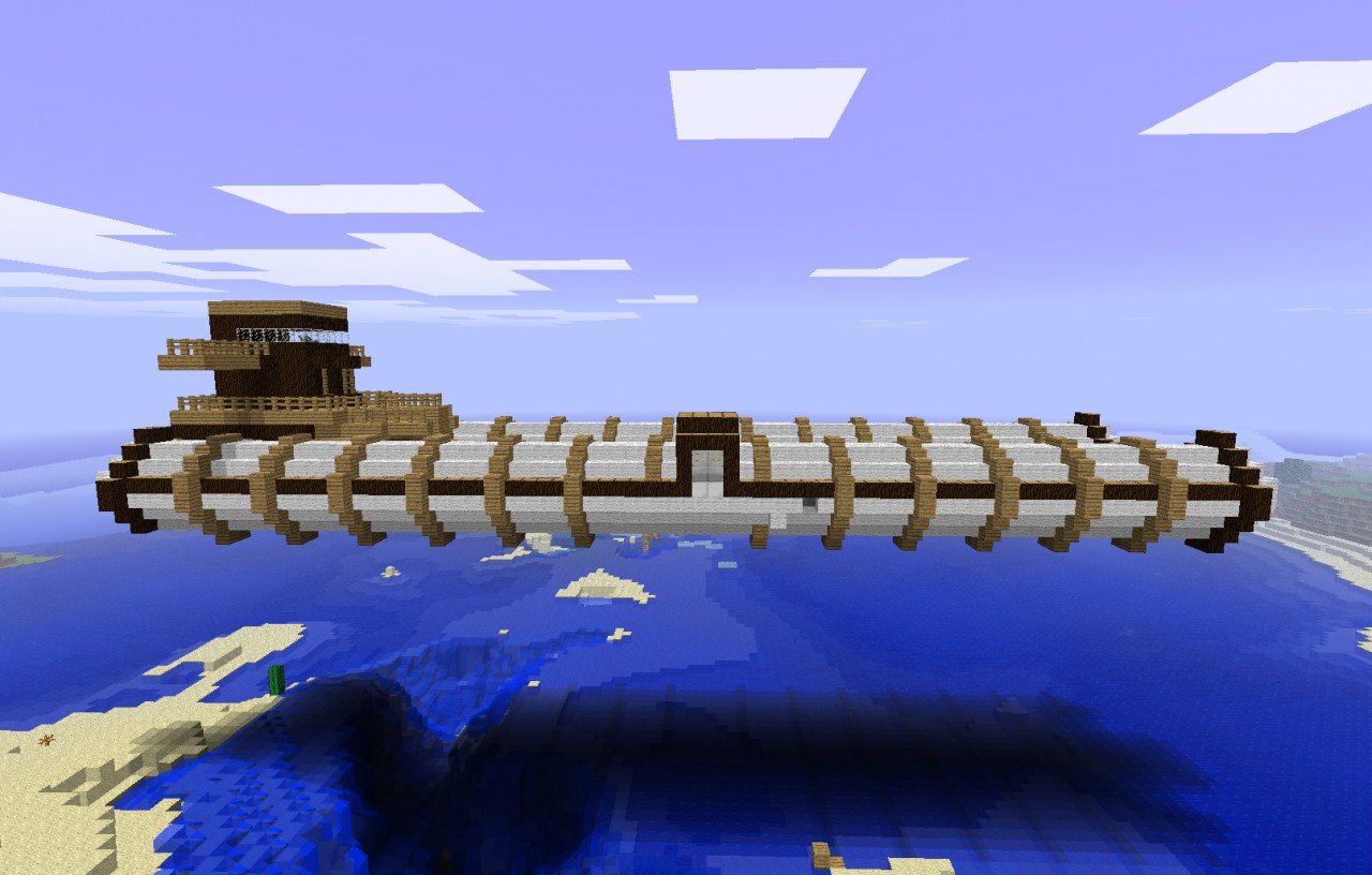 Airship Fleet Carrier Minecraft Map