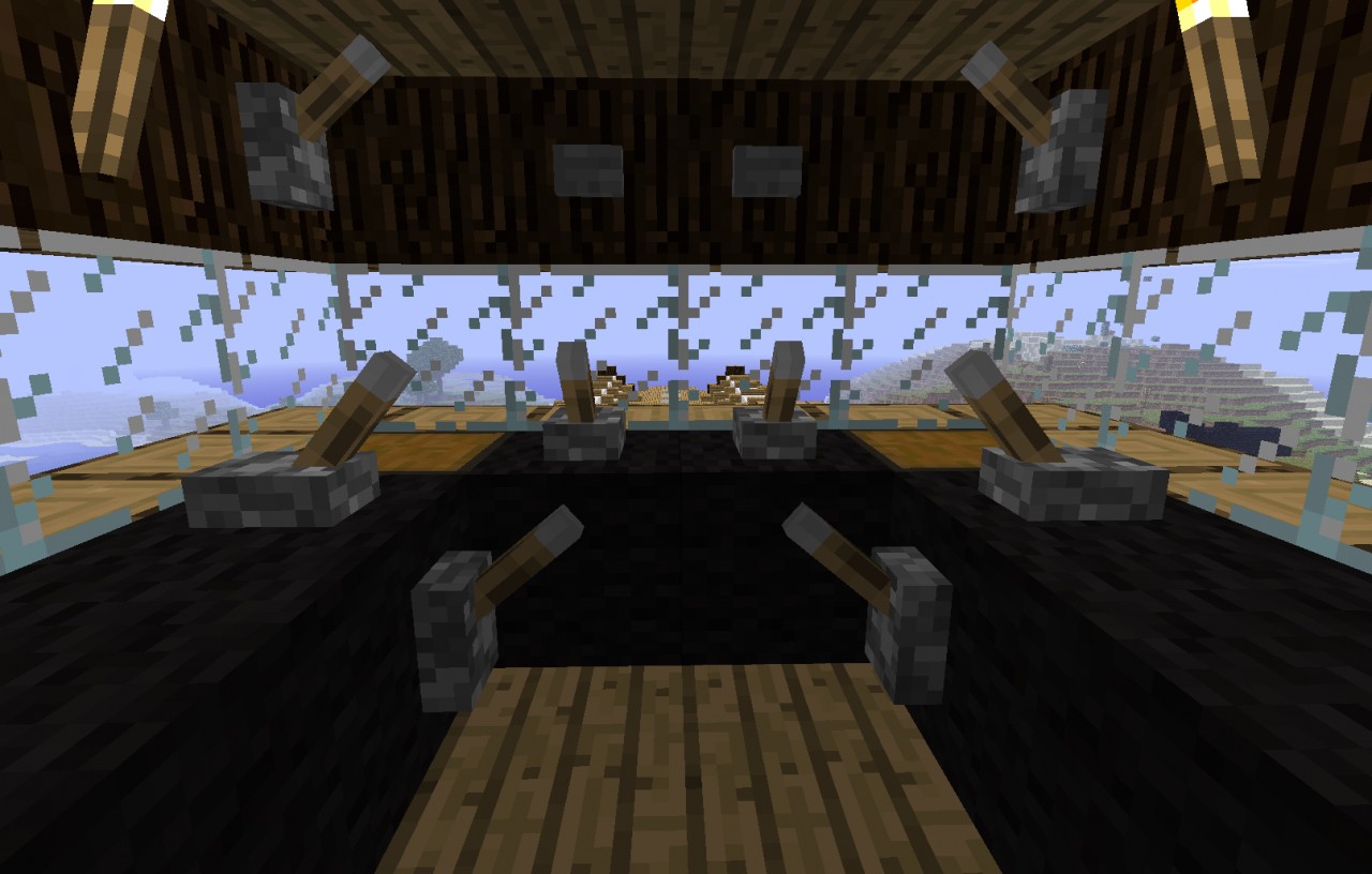 Airship Fleet Carrier Minecraft Map