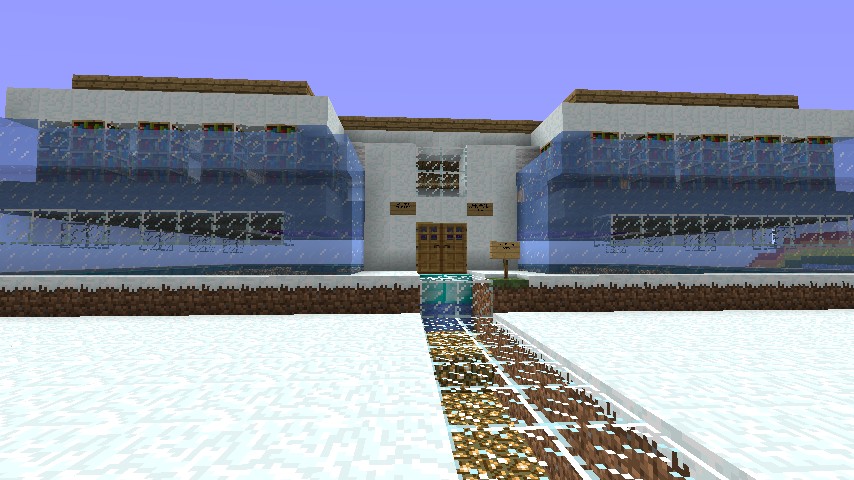 Ice house Minecraft Map