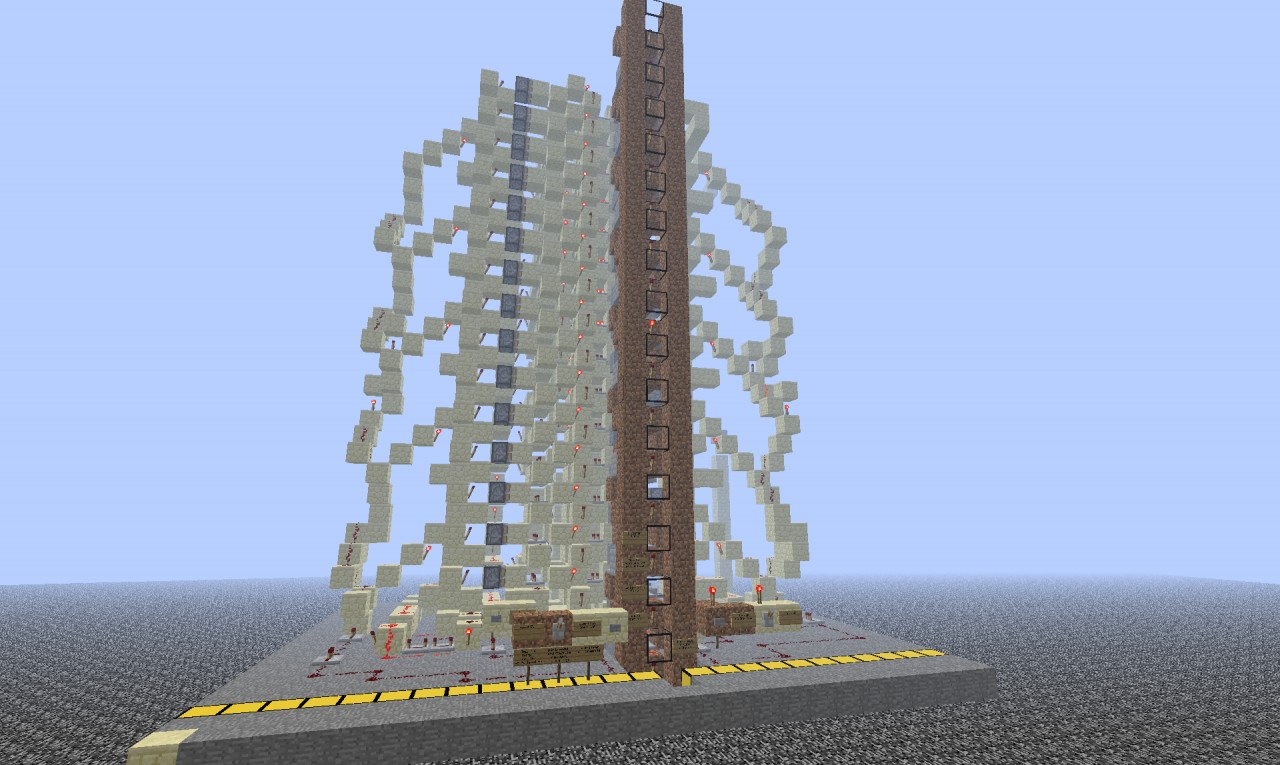 Minecraft vertical Counter Minecraft Map