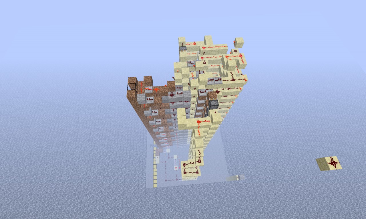 Minecraft vertical Counter Minecraft Map