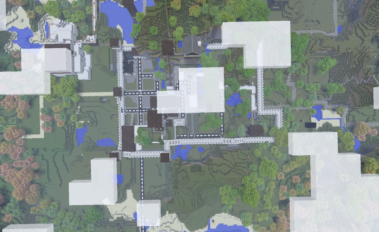 Stone Village Minecraft Map