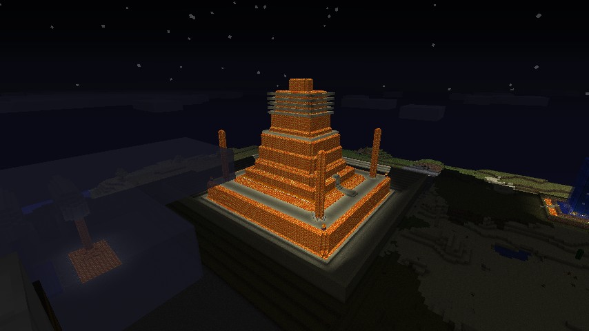 Lava temple Minecraft Map