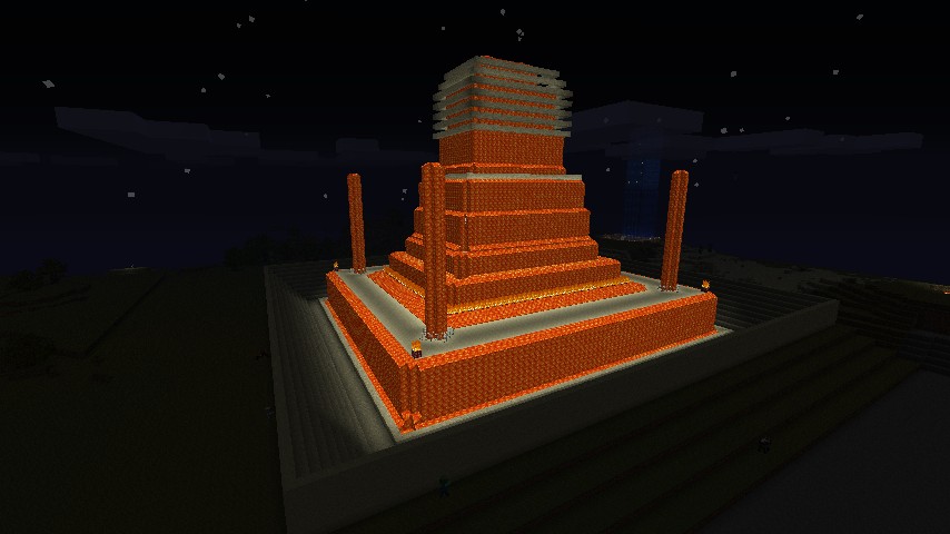 Lava temple Minecraft Map