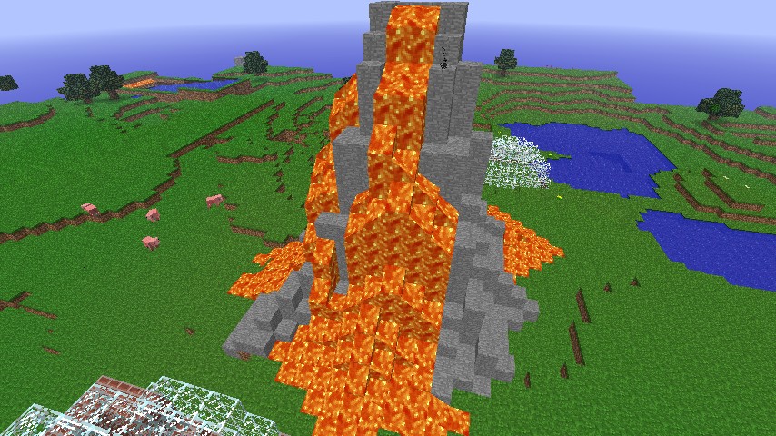 Volcano Minecraft Map