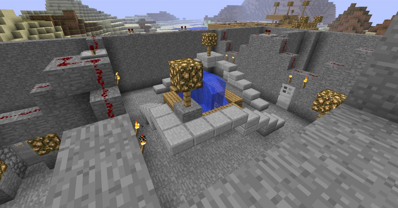2 Clay Soldier Arenas: Wooden and Stone Minecraft Map