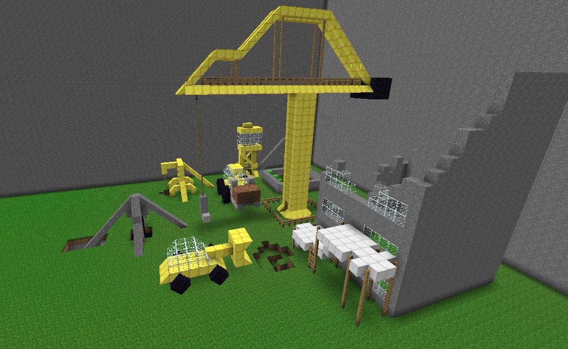 Building site Minecraft Map