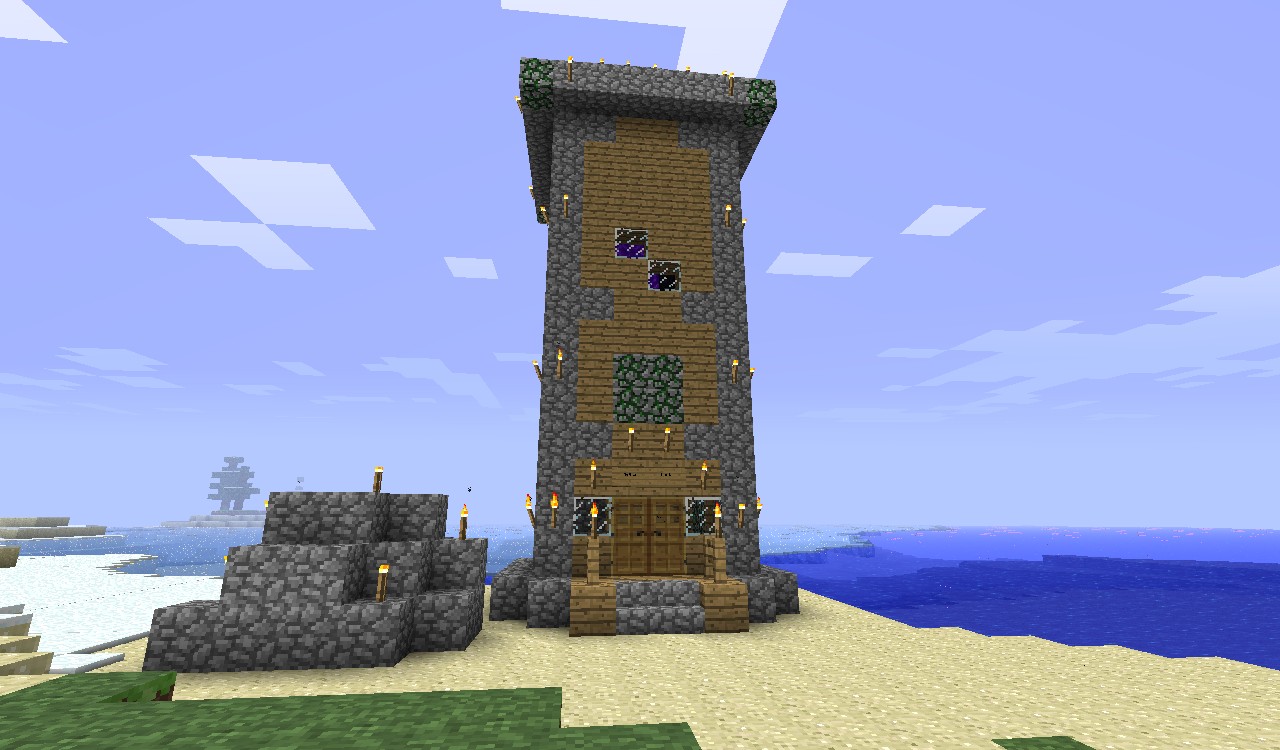 High Elf Village (with villagers) Minecraft Map