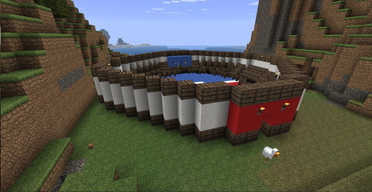 Spleef Arena Minecraft Map