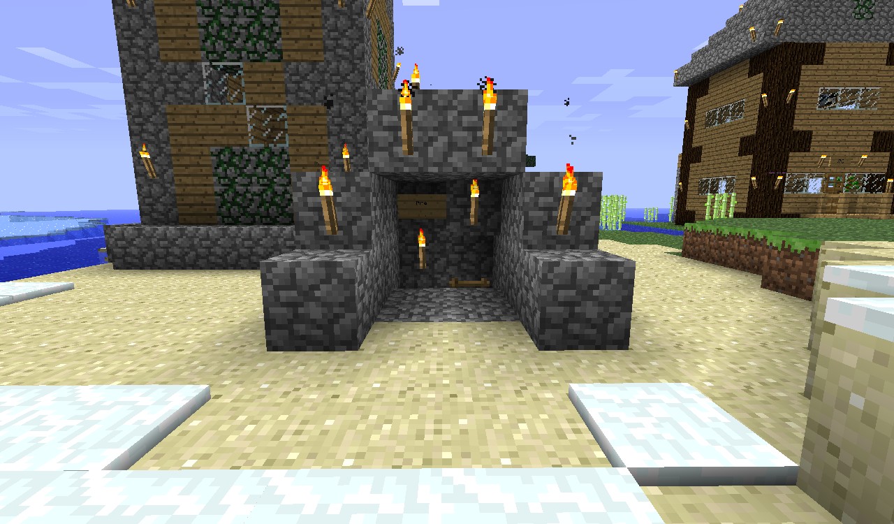 High Elf Village (with villagers) Minecraft Map