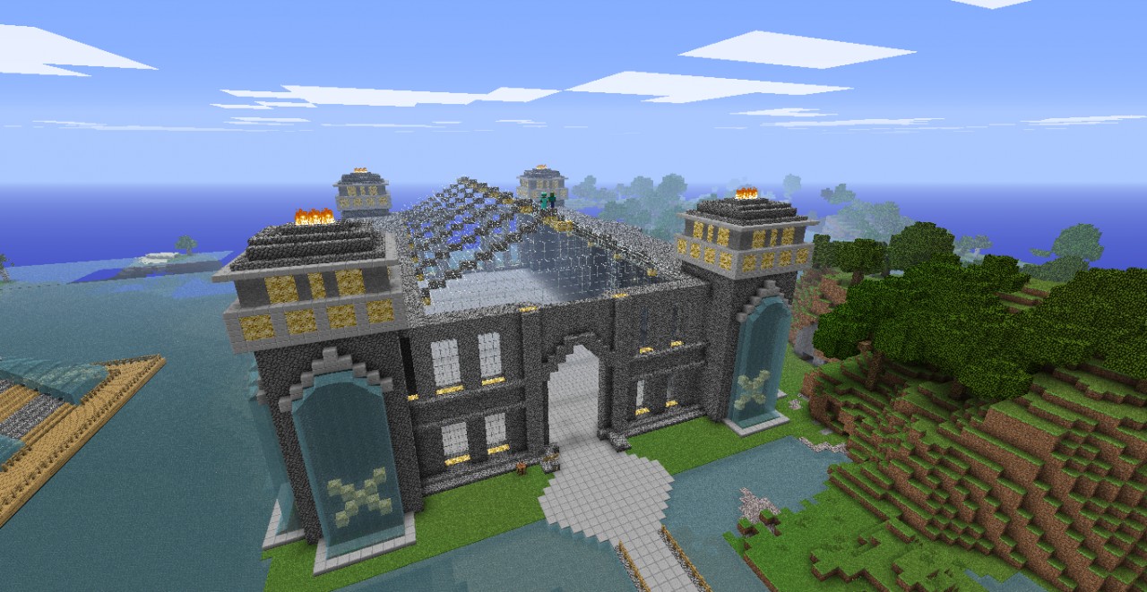 Minecart Station Minecraft Map