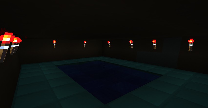Underground Swimming Pool Minecraft Map