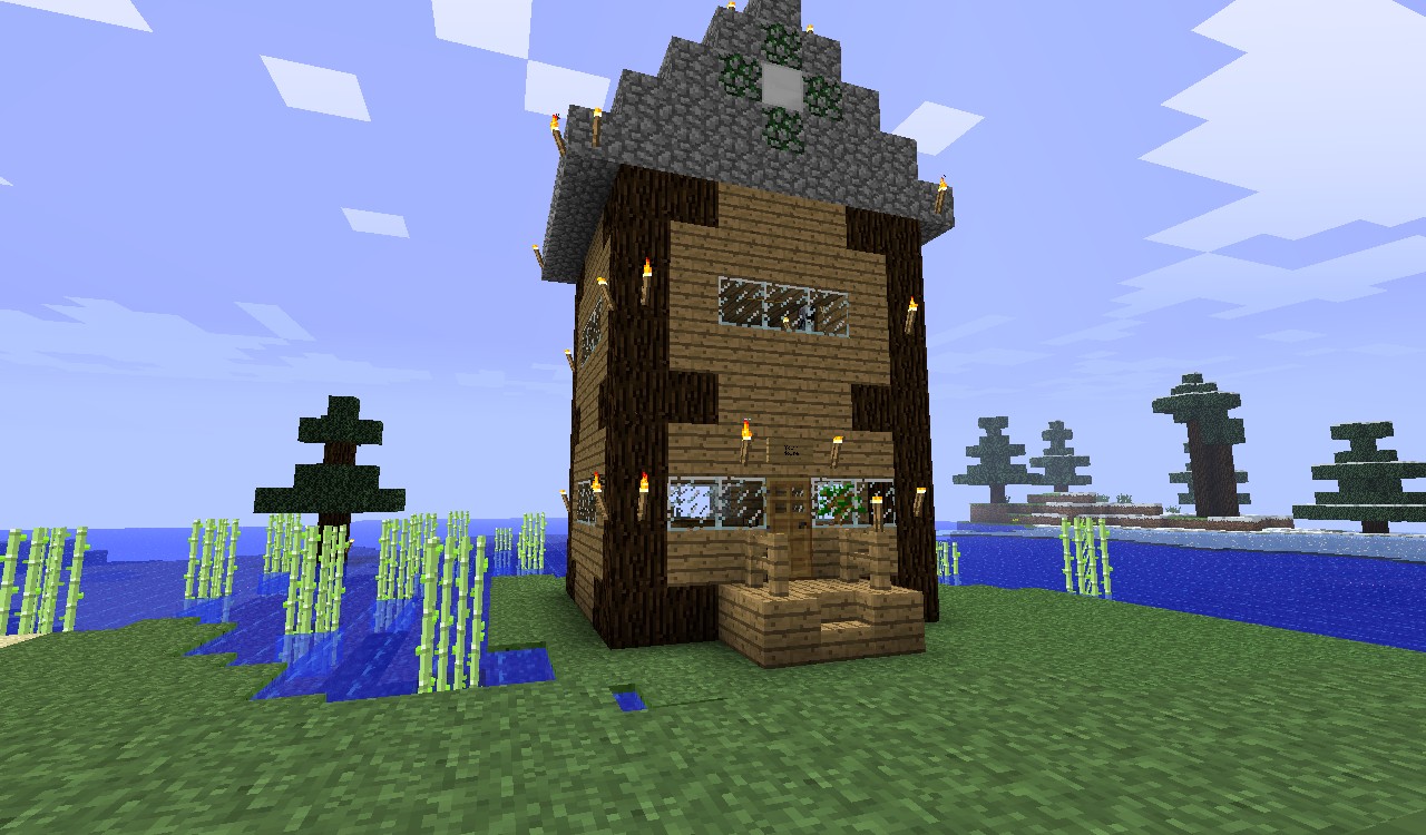 High Elf Village (with villagers) Minecraft Map