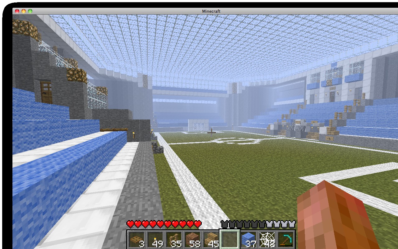 Manchester City Stadium Minecraft Map