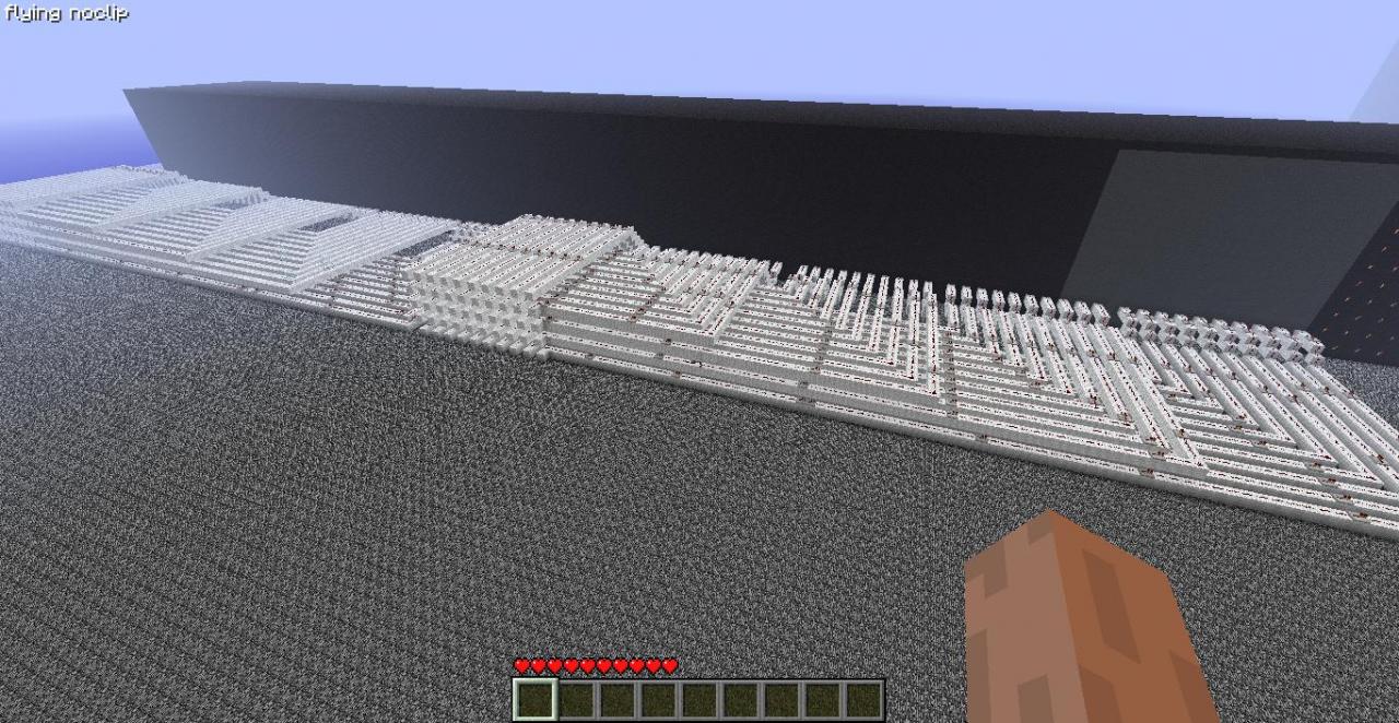 10x10 Pixel Screen (95% ready) Minecraft Map