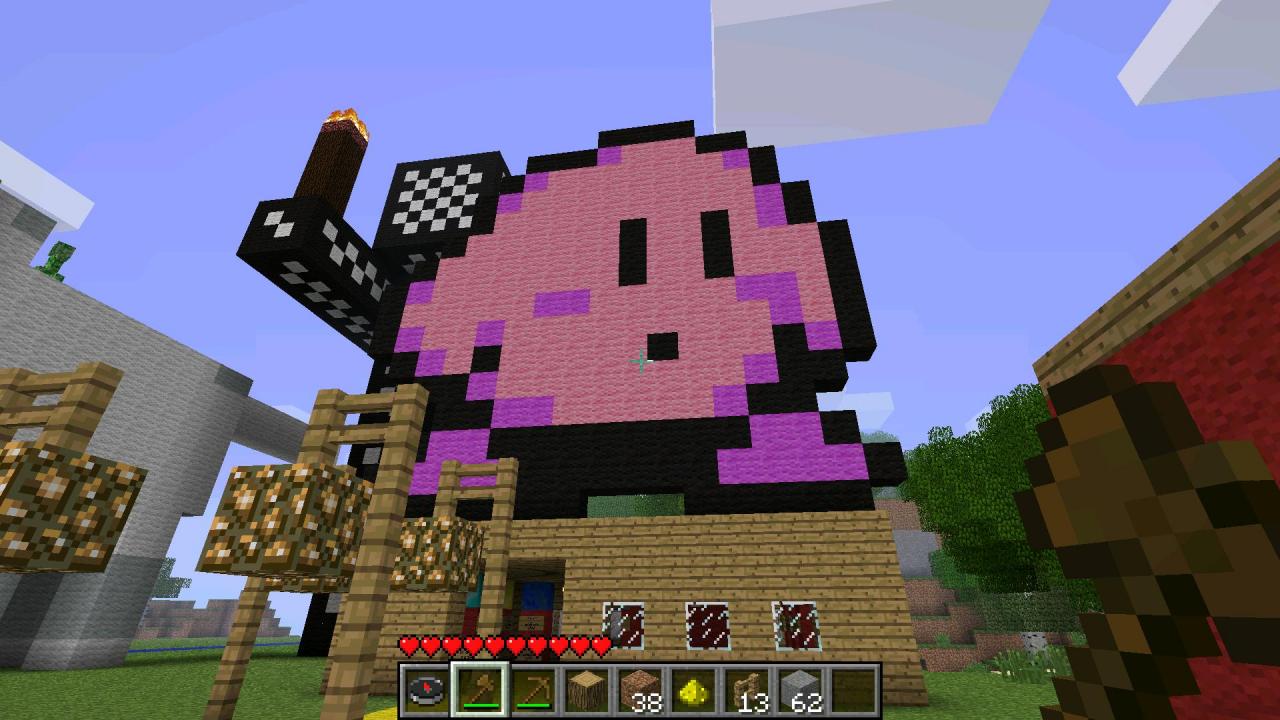 Kirby Minecraft Map