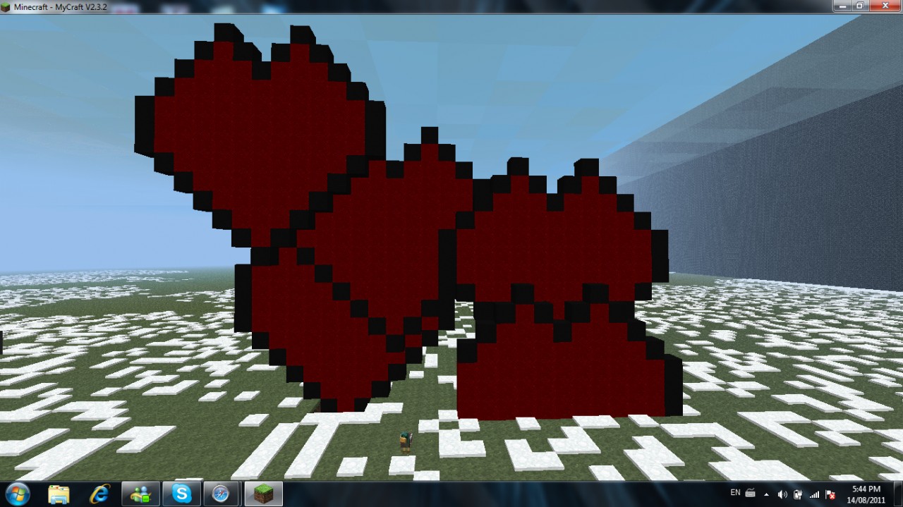 loveheart Minecraft Map