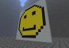 Smile face pixel art Minecraft Map