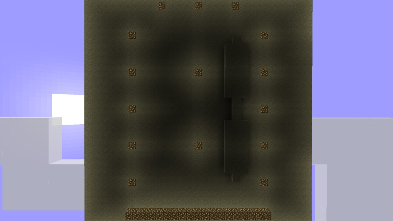 Big horizontal seven segment display Minecraft Map